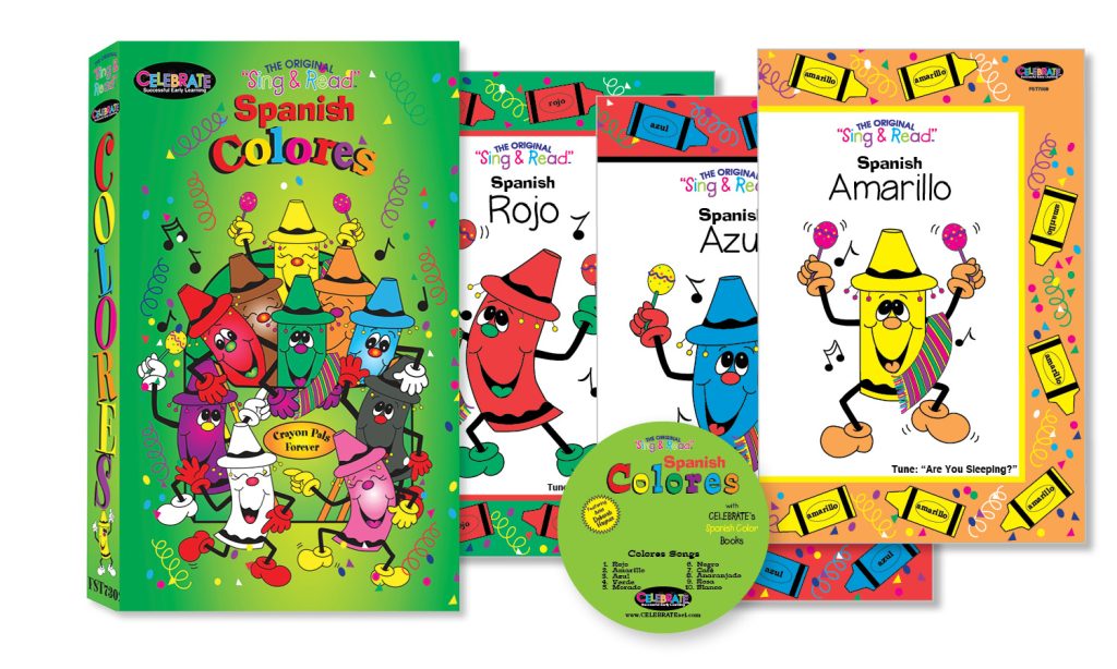 Melody House Music | “Sing & Read” Colores Big Book Collection