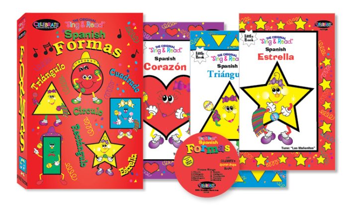 Melody House Music | “Sing & Read” Formas Little Book Collection